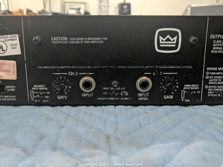 West Auctions - Auction: Post Auction for Surplus Audio/Video and ...