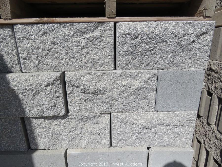 West Auctions - Auction: Auction of Masonry Blocks ITEM: 1 Pallet ...