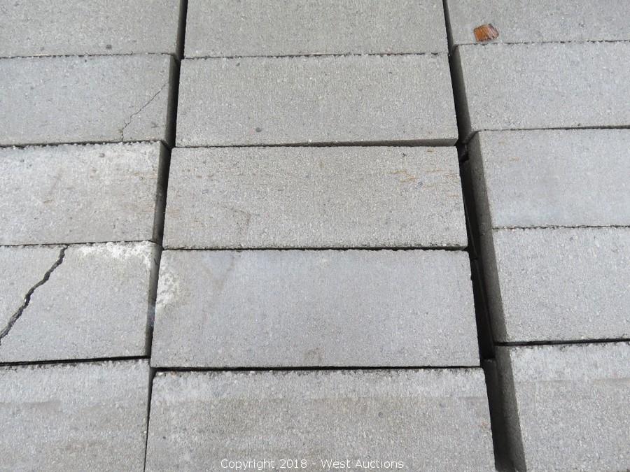 West Auctions - Auction: Auction of Masonry Blocks ITEM: 6x2x16 Solid ...