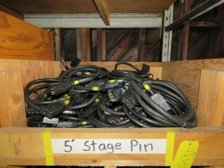 West Auctions - Auction: Online Auction of Stage Lighting Cables and ...