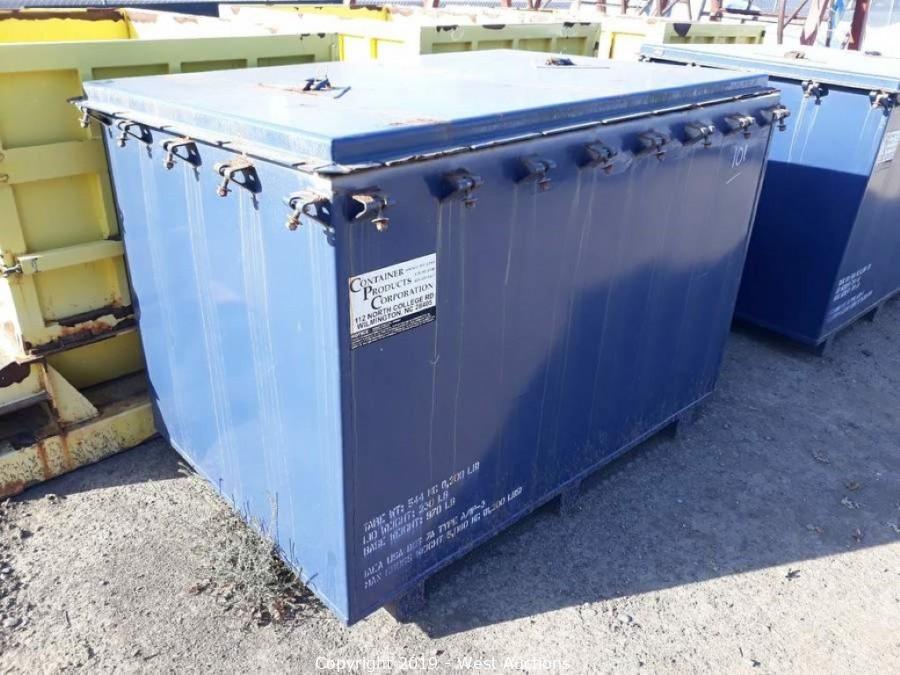 West Auctions - Auction: Online Auction of Trench Plates, Steel Storage ...