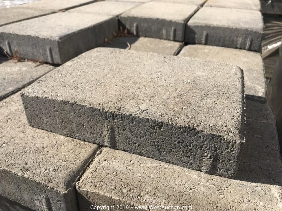 West Auctions - Auction: Online Auction of Patio Pavers and Concrete ...