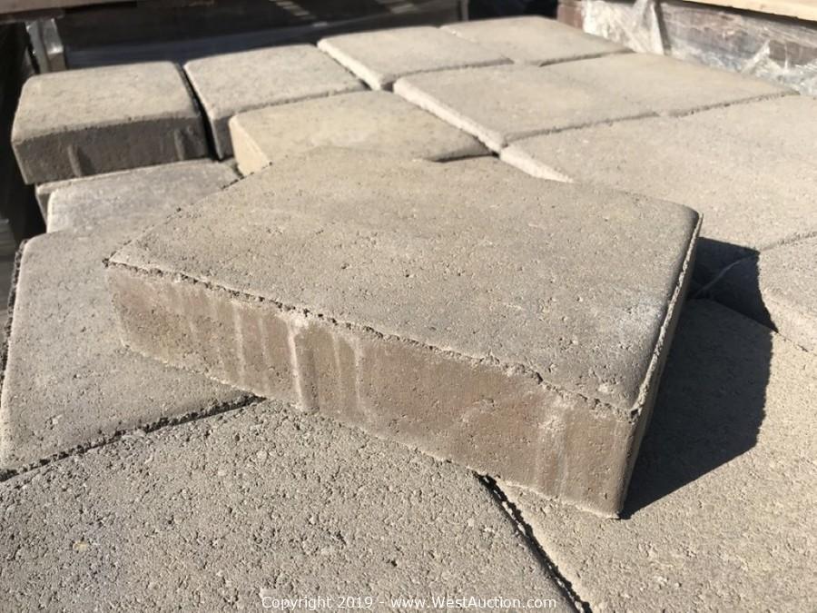West Auctions - Auction: Online Auction of Patio Pavers and Concrete ...
