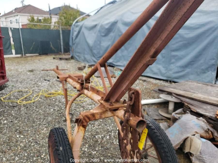 West Auctions - Auction: Eandi Metal Works Auction in Oakland, CA ITEM ...