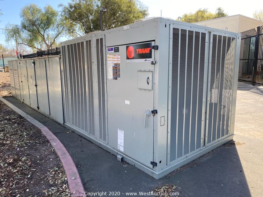 West Auctions - Auction: Online Auction of 40 Ton Trane IntelliPak ...