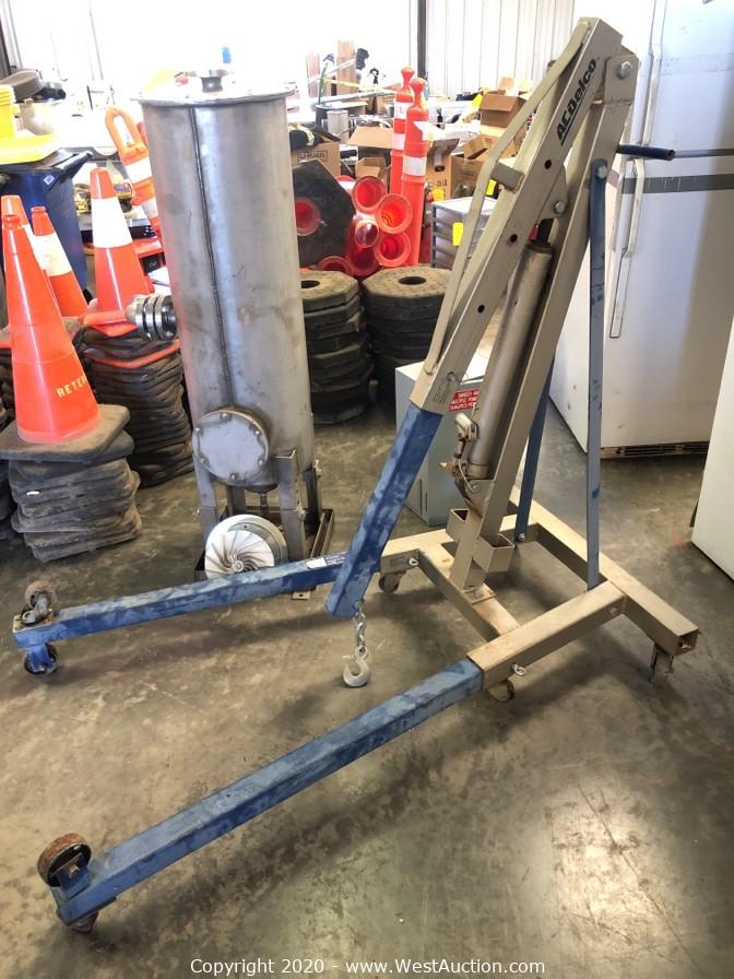 West Auctions - Auction: Surplus Equipment and Supplies from ...