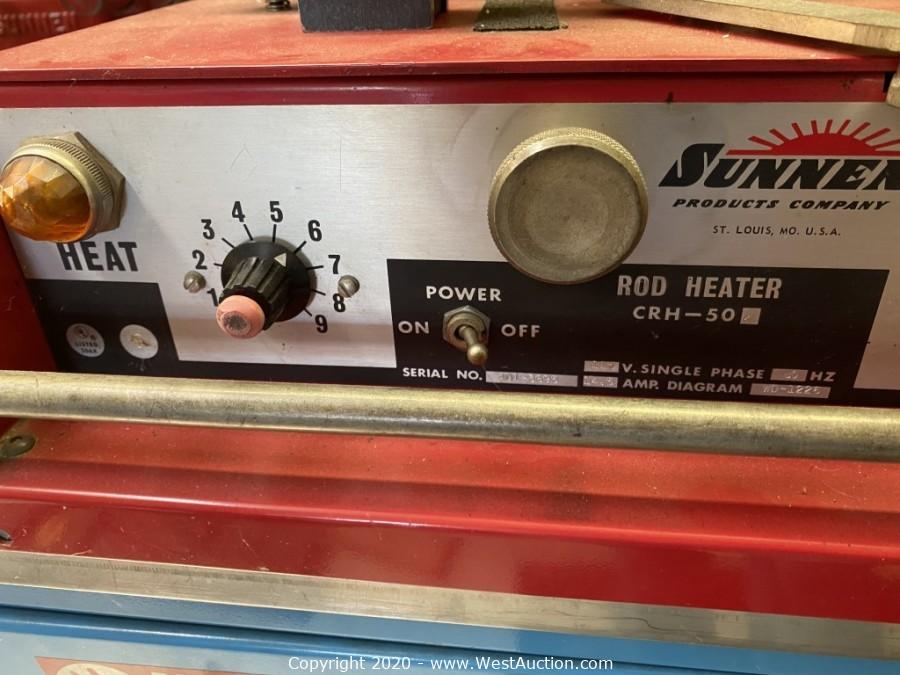 West Auctions - Auction: Cub's Garage Auction ITEM: Sunnen CRH-50 Rod ...