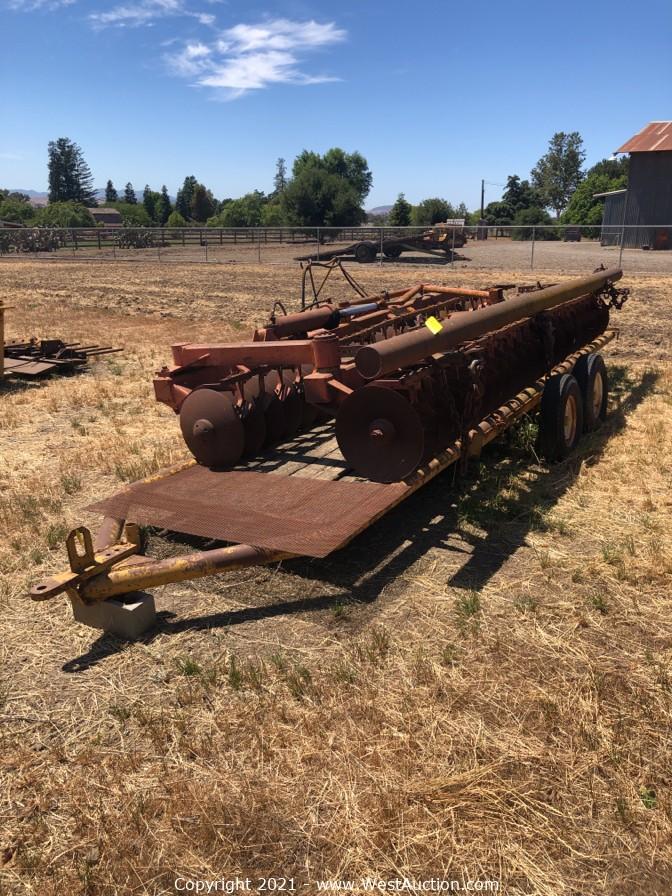West Auctions - Auction: Heavy Equipment, Farm Implements, Trailers and ...