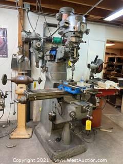 West Auctions - Auction: Milling Machines, Lathes, Welders, Tools, and ...