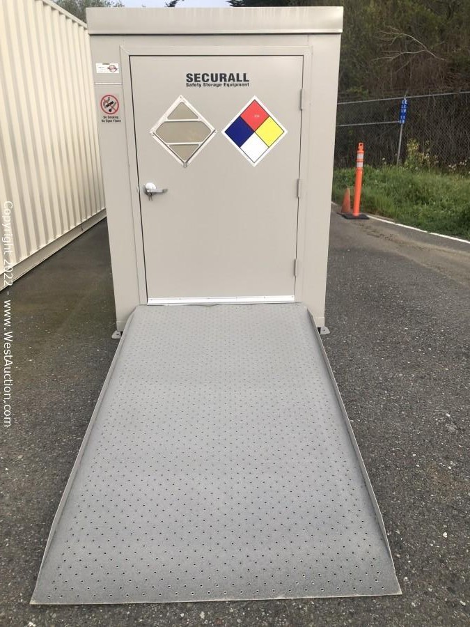 West Auctions - Auction: Online Auction of Secureall Chemical Storage ...
