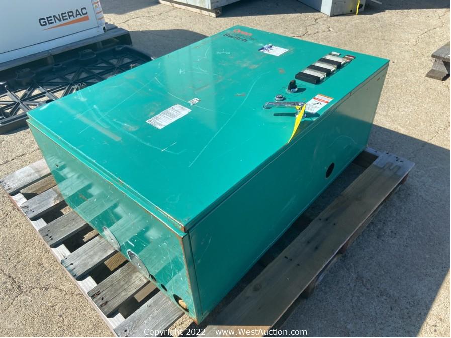 West Auctions - Auction: Generators, Transfer Switches, Lifts, Welders ...