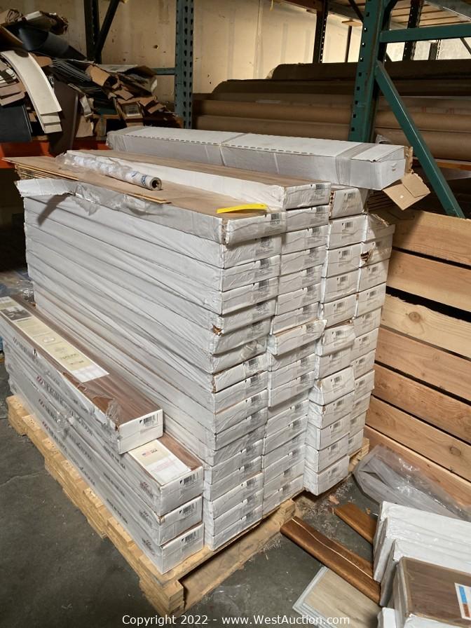 West Auctions - Auction: Pallet Racking, Tools, Hardwood Flooring ...