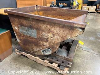 West Auctions - Auction: Devils Canyon (just for editing) ITEM: Wright Self Dumping Hopper