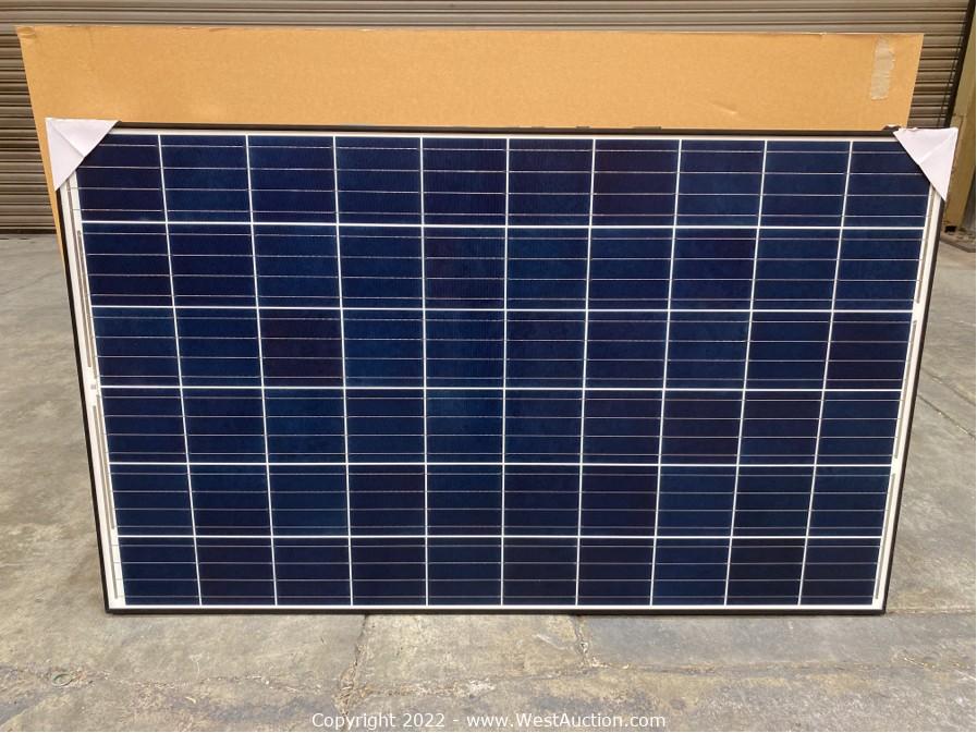 West Auctions - Auction: Online Auction of Surplus Solar Panels from ...