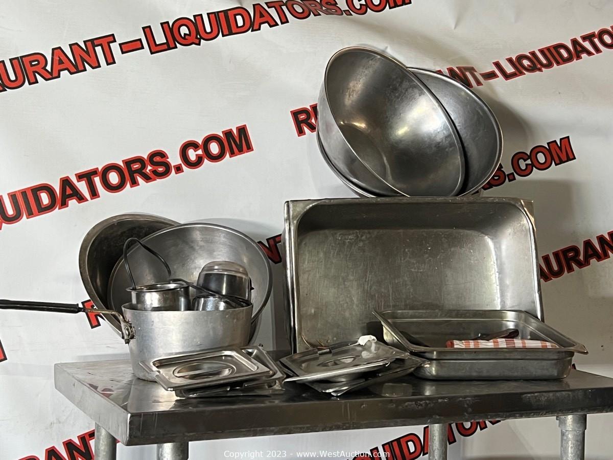 West Auctions - Auction: Surplus Auction of Commercial Restaurant ...