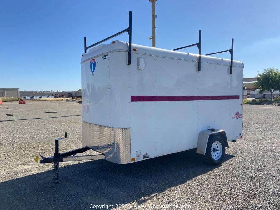 West Auctions - Auction: Fleet of 2021 Interstate Enclosed Cargo ...