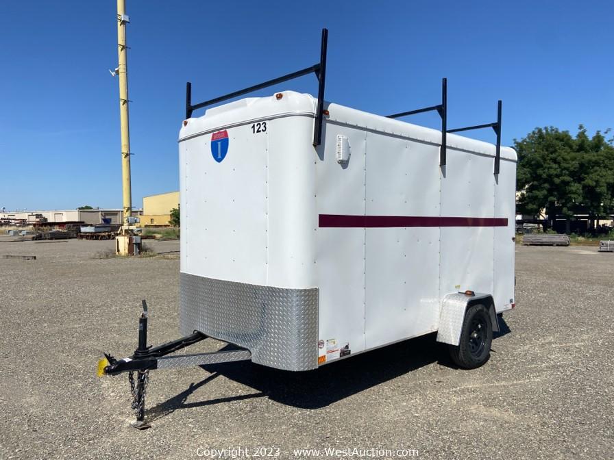 West Auctions - Auction: Fleet of 2021 Interstate Enclosed Cargo ...