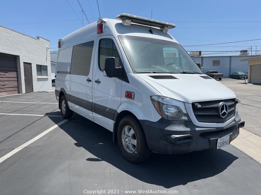 West Auctions - Auction: Fleet Auction of 2017 Mercedes-Benz Sprinter ...