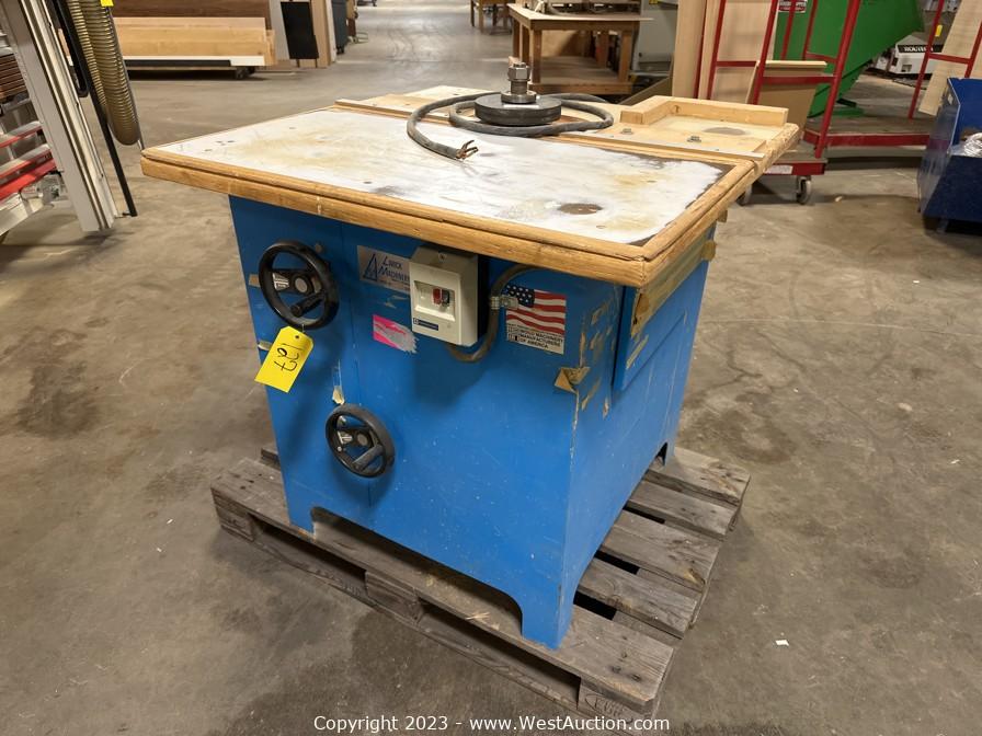 West Auctions - Auction: Online Auction of Custom Cabinet Manufacturer ...
