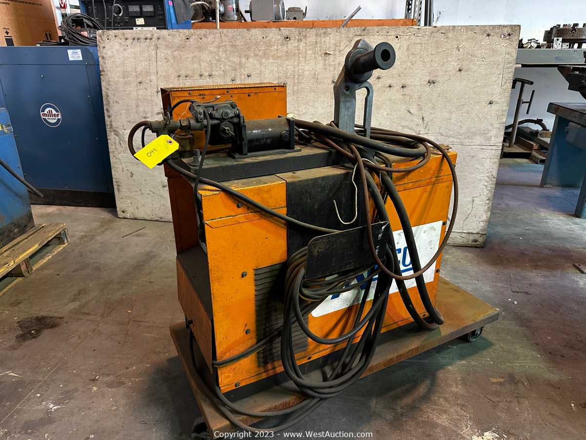 West Auctions - Auction: Online Auction of Machine Shop and Welding ...