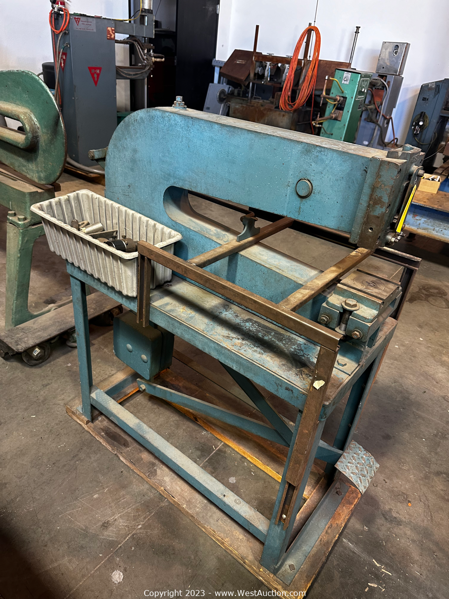 West Auctions - Auction: Online Auction of Machine Shop and Welding ...