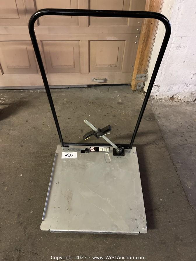 West Auctions - Auction: Surplus Auction of Hand Tools, Door Hardware, and More ITEM: Dolly with ...