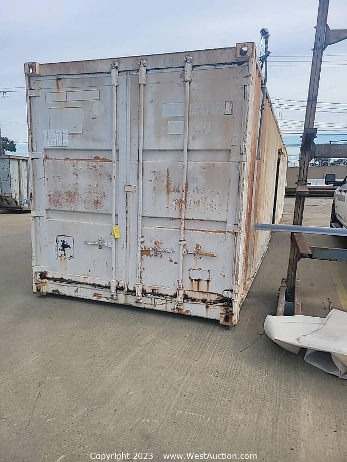 West Auctions - Auction: Surplus Auction of Shipping Containers ITEM ...