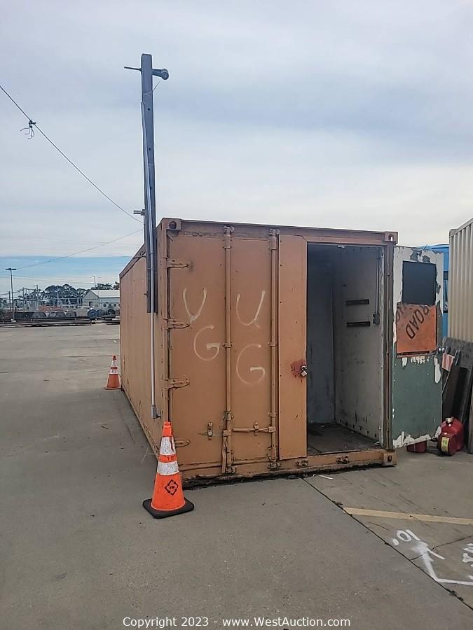 West Auctions - Auction: Surplus Auction of Shipping Containers ITEM ...
