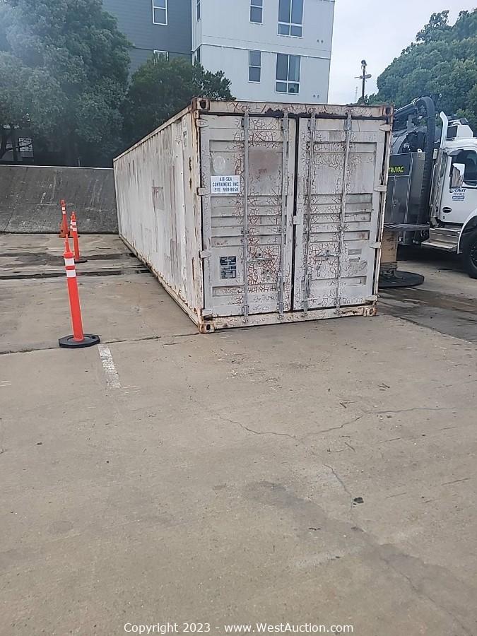 West Auctions - Auction: Surplus Auction of Shipping Containers ITEM ...