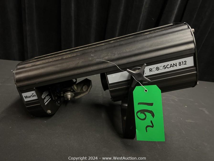 West Auctions - Auction: Surplus Auction of Audio Visual Equipment in ...