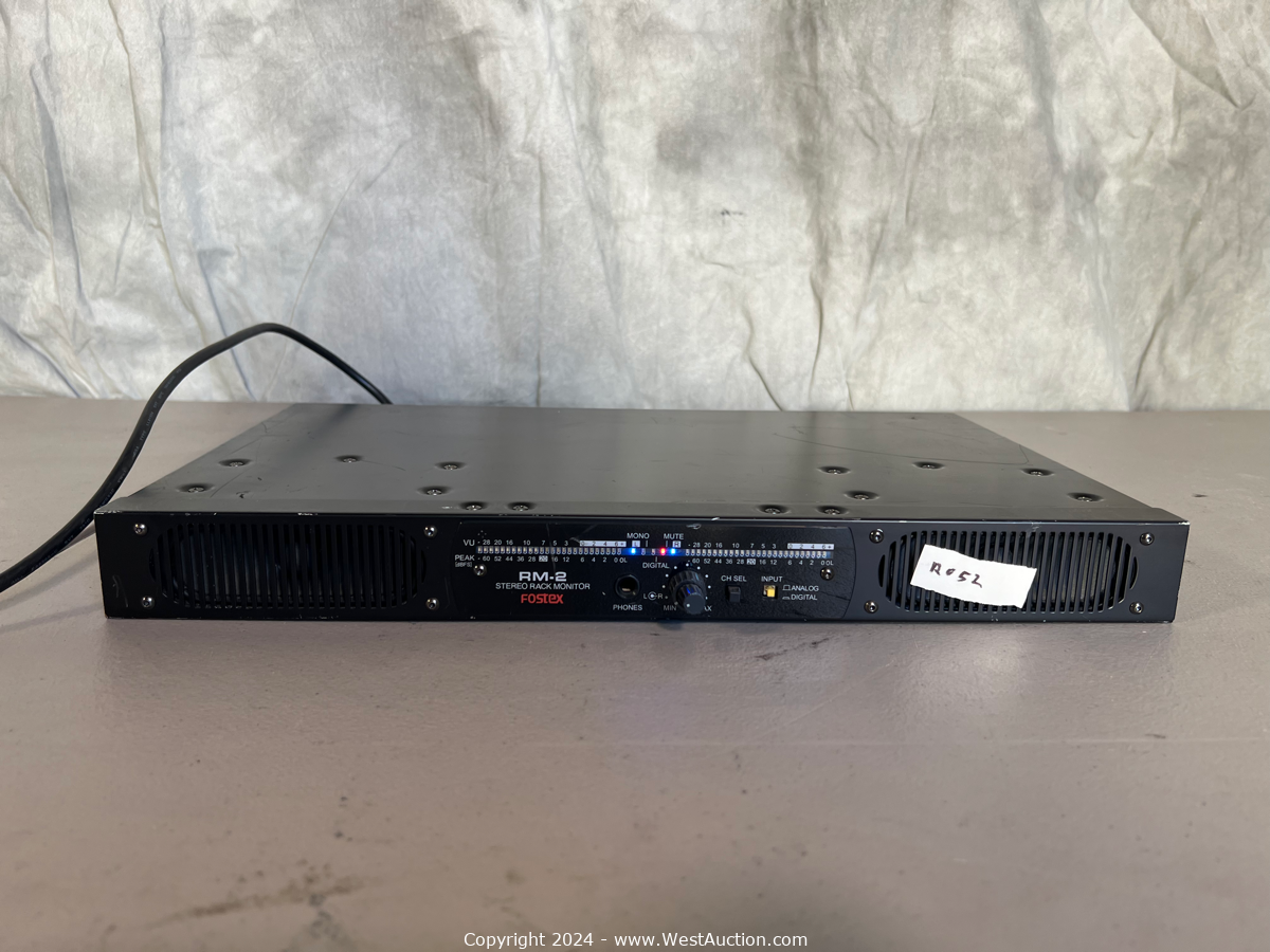 West Auctions - Auction: Part 2 of 2: Sound, Lighting, Broadcast, and ...