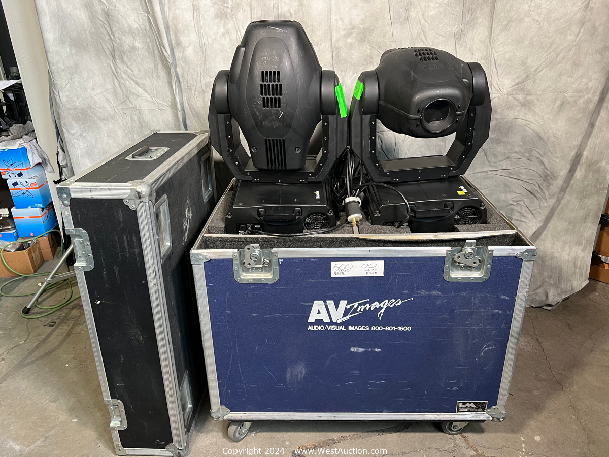 West Auctions - Auction: Part 2 of 2: Sound, Lighting, Broadcast, and ...