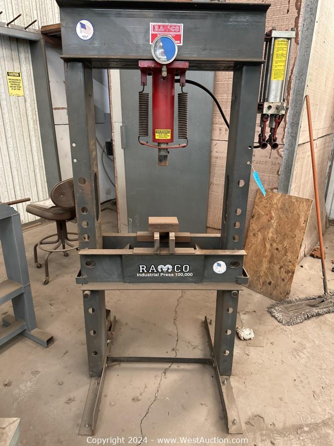 West Auctions - Auction: Machinery, Equipment, Trailers, and Tools from ...